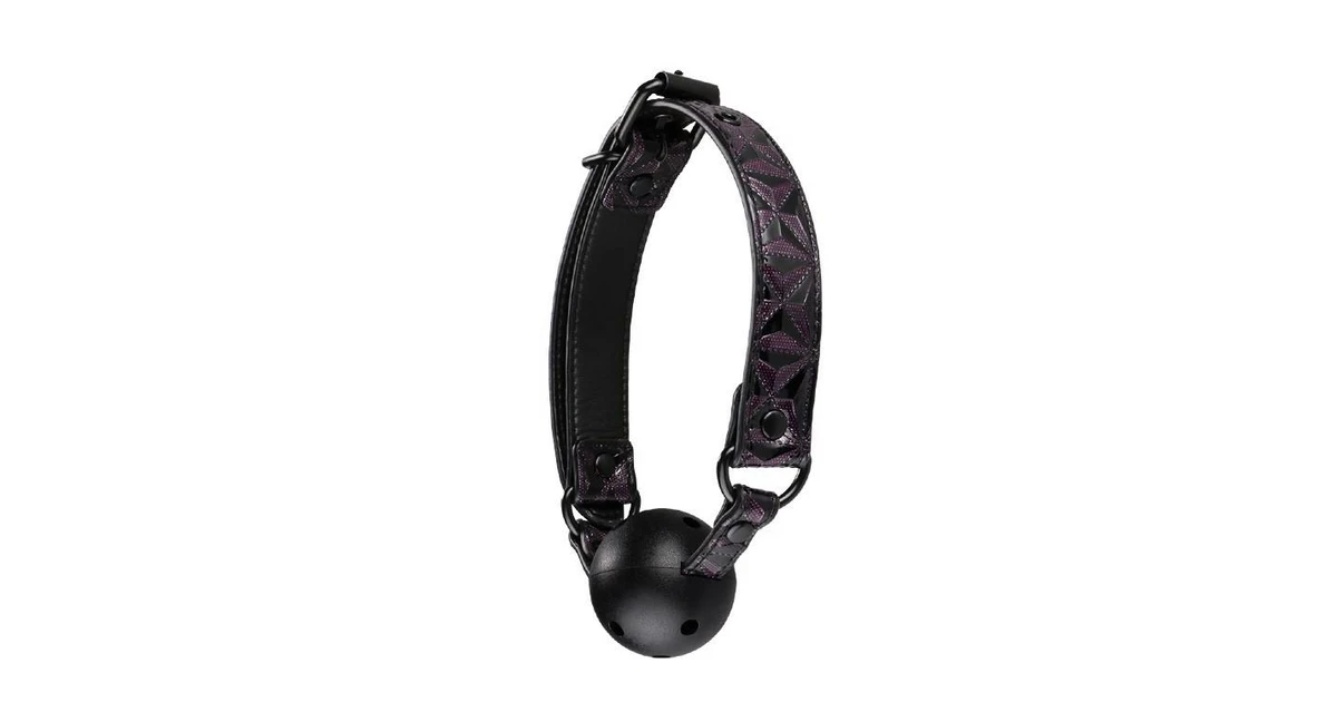 Blaze Ball Gag Purple - Knebel z kulką, Fio' ️ Sensu sklep erotyczny